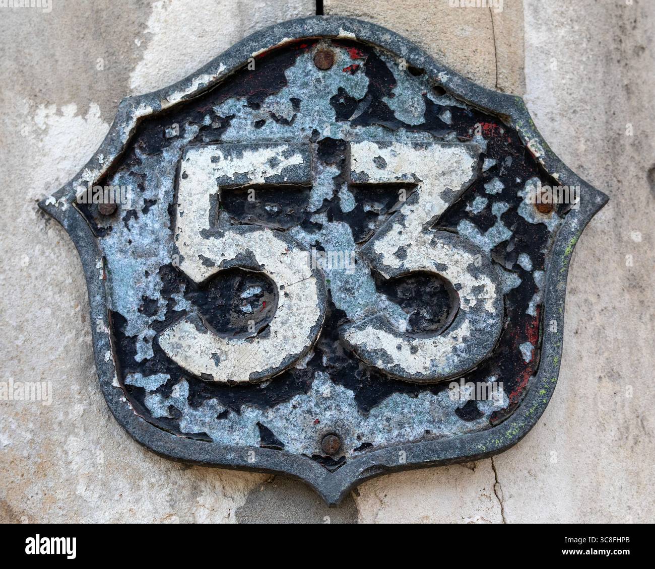 Numbers 53 hi-res stock photography and images - Alamy