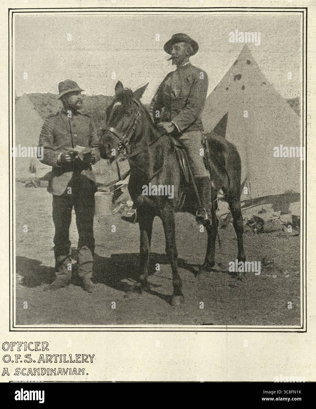 Military history, Second Boer war, Officer of the Orange Free State ...