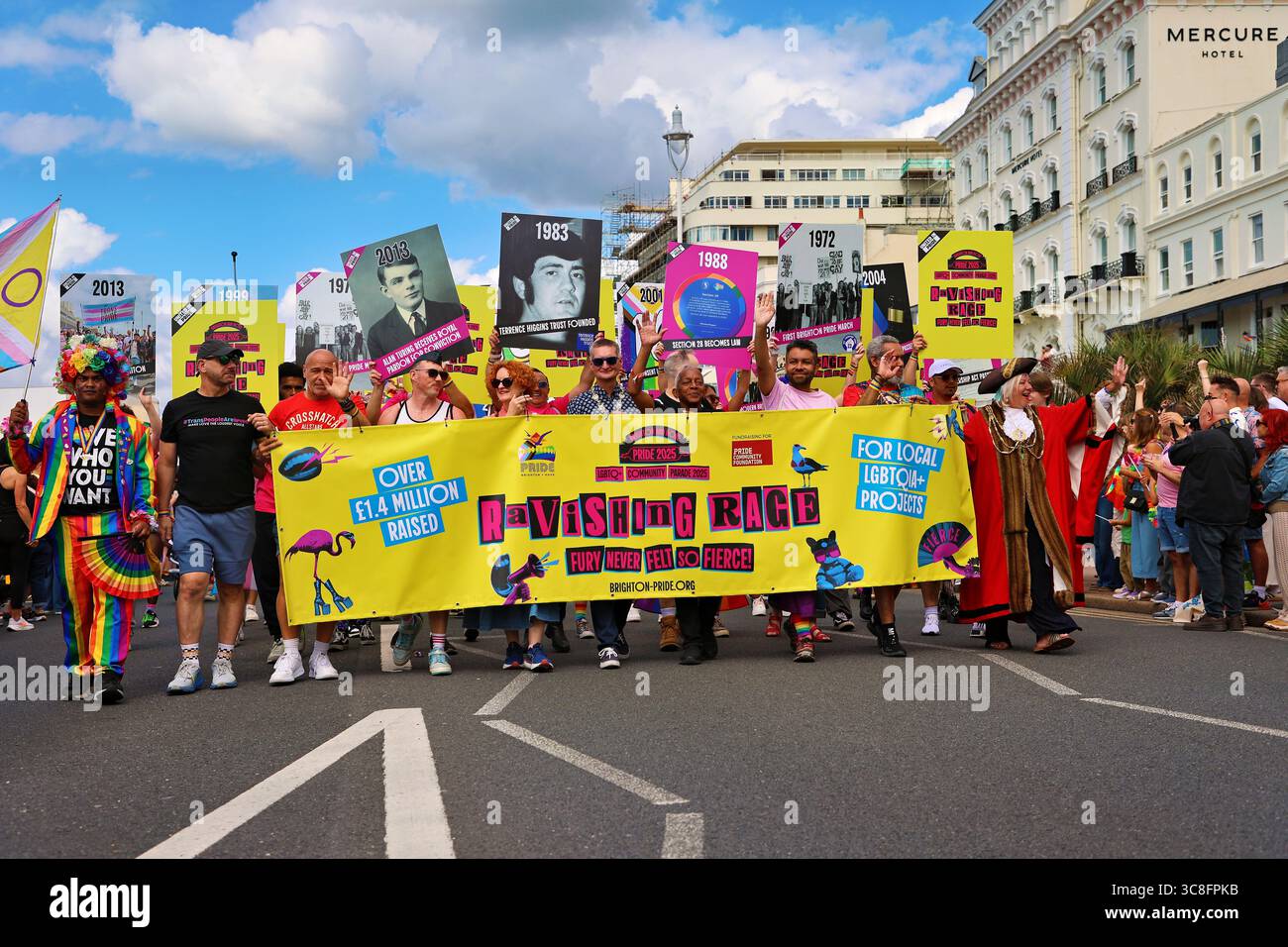 Brighton & Hove Pride LGBTQ+ Community Parade 2025 ‘Ravishing Rage’: A ...