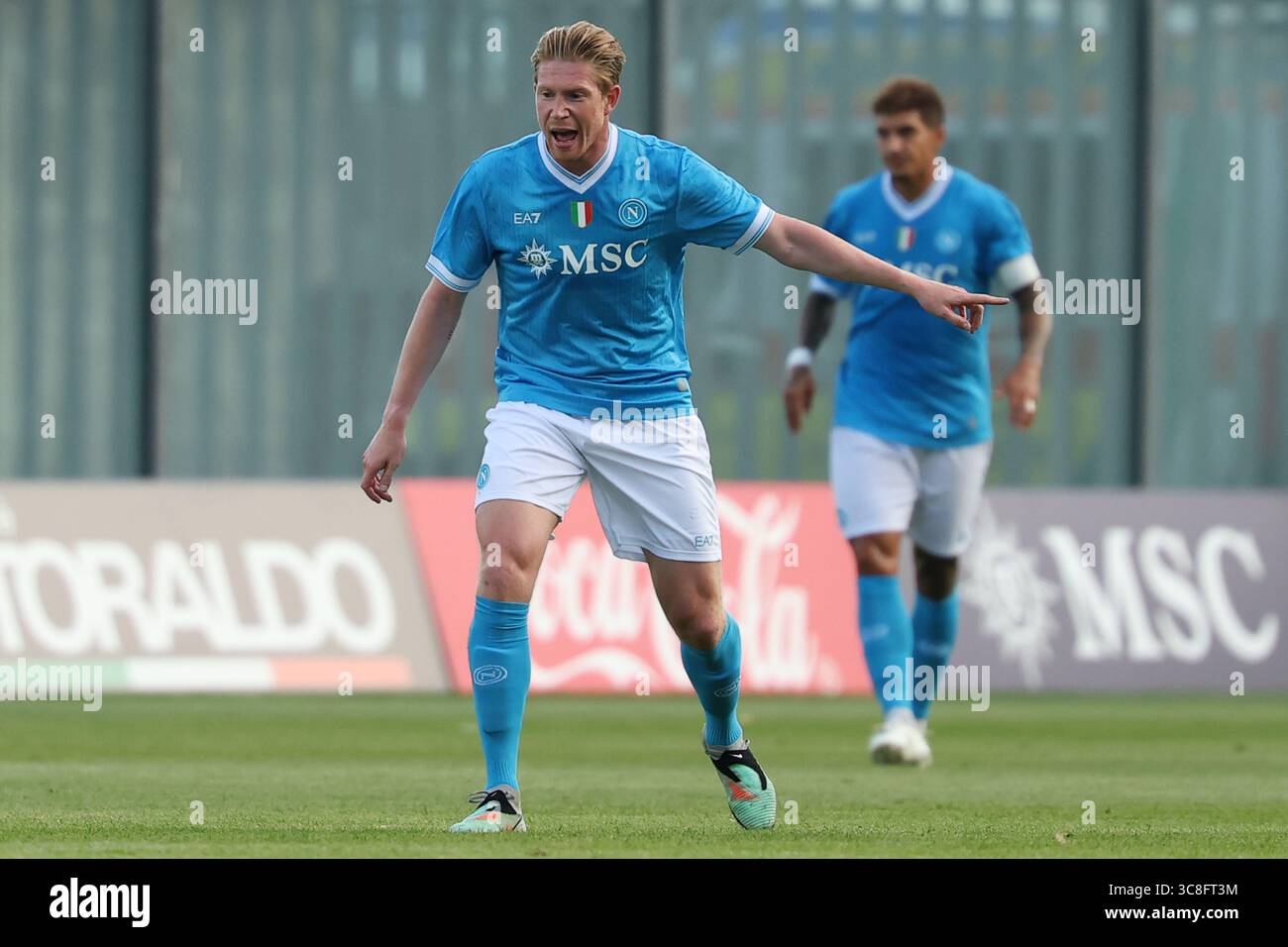 Napoli’s Kevin De Bruyne during the friendly match Napoli and Brest at ...