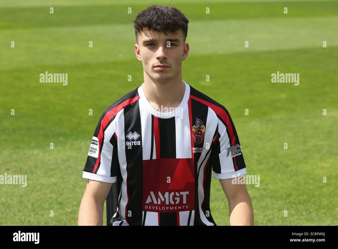 Corey McKeown of Spennymoor Town during the Spennymoor Town Squad ...