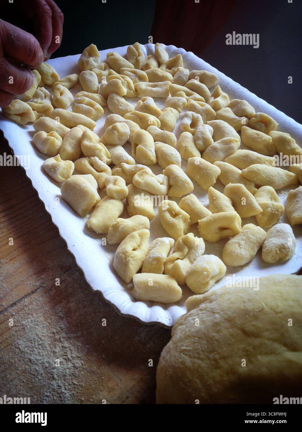 Close up chefs hands forming hi-res stock photography and images - Alamy