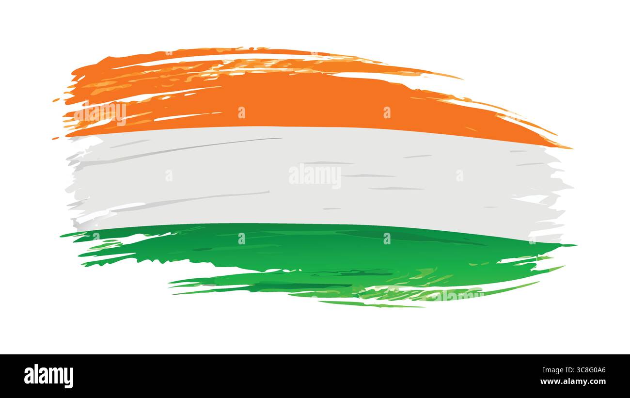 National flag india saffron Stock Vector Images - Alamy