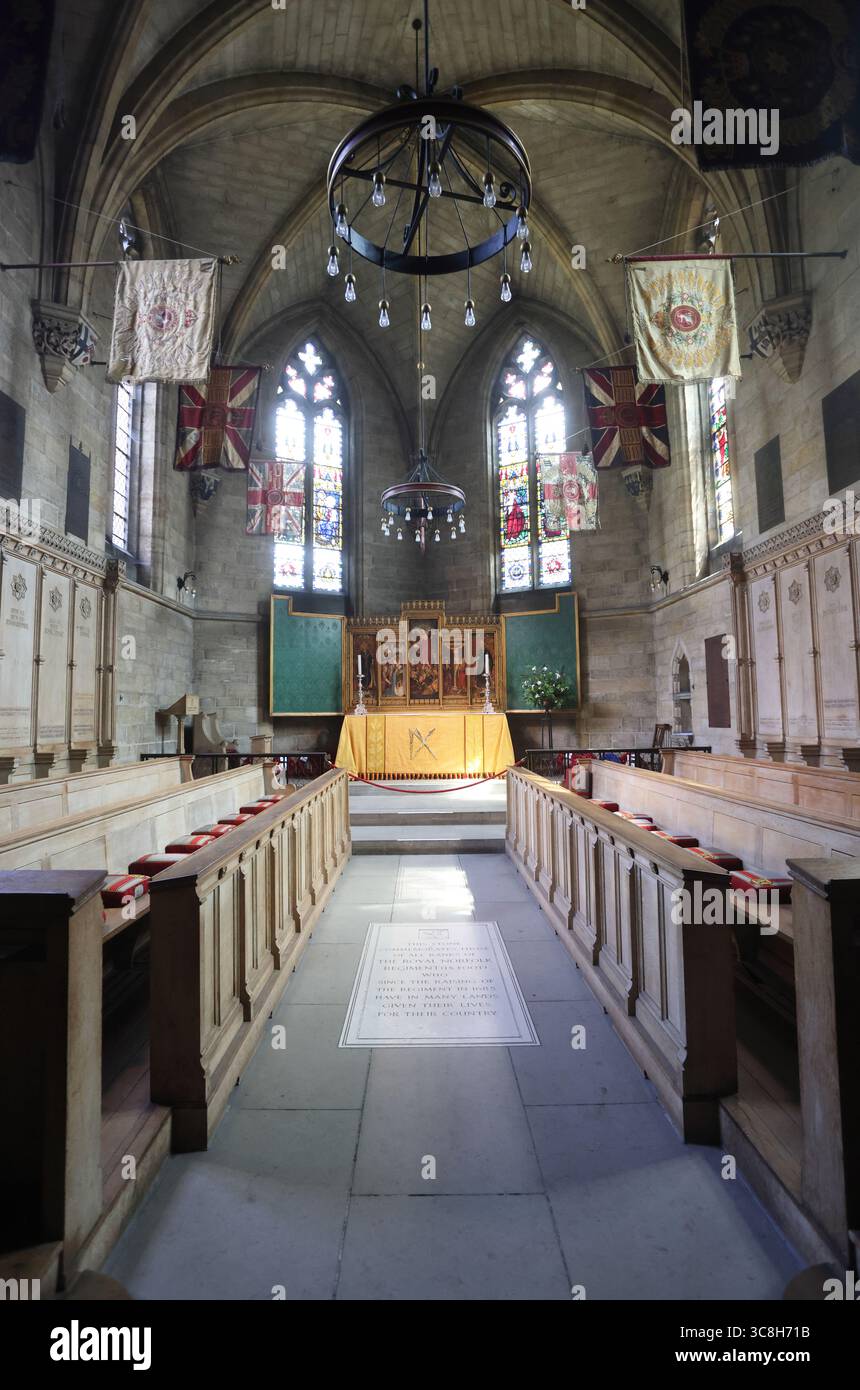 The Chapel of St Saviour's in Norwich Cathedral, built in the 1930s as ...