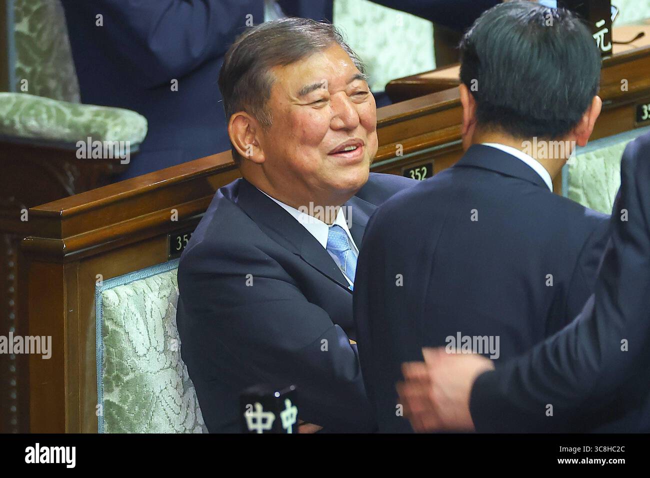 Japan s Prime Minister Ishiba attends the Diet -JPN- Shigeru Ishiba ...