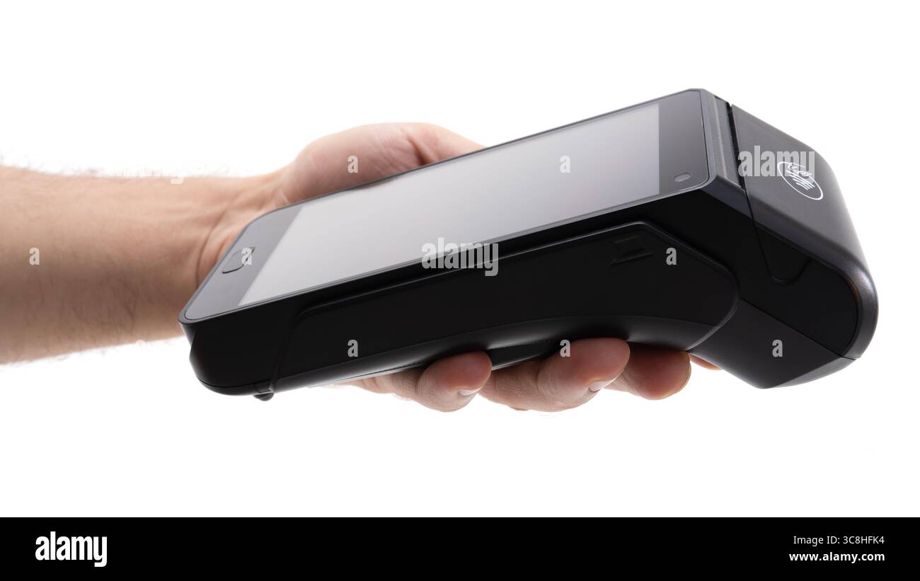 Device processing payments commerce hi-res stock photography and images ...