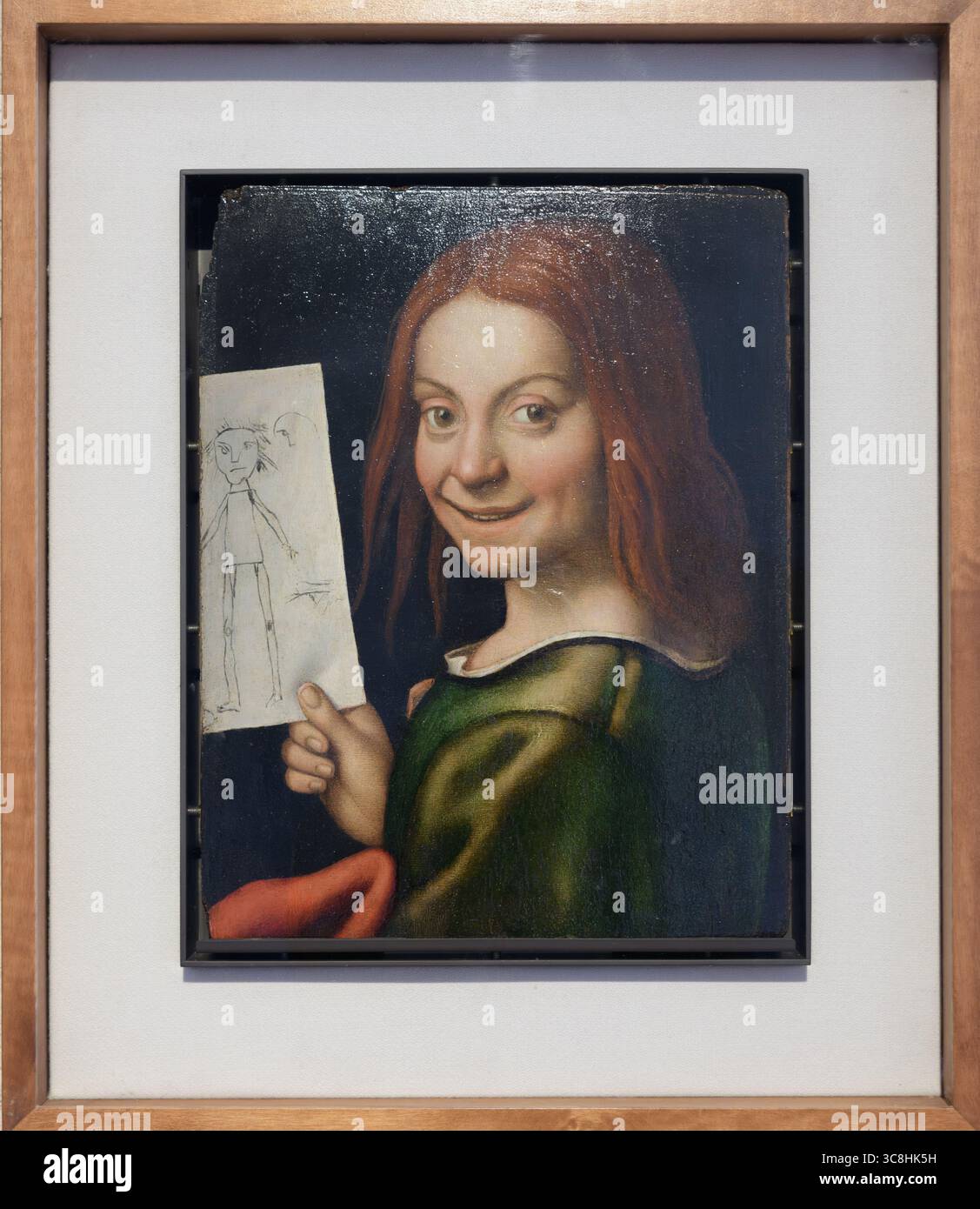 16th century portrait green boy hi-res stock photography and images - Alamy