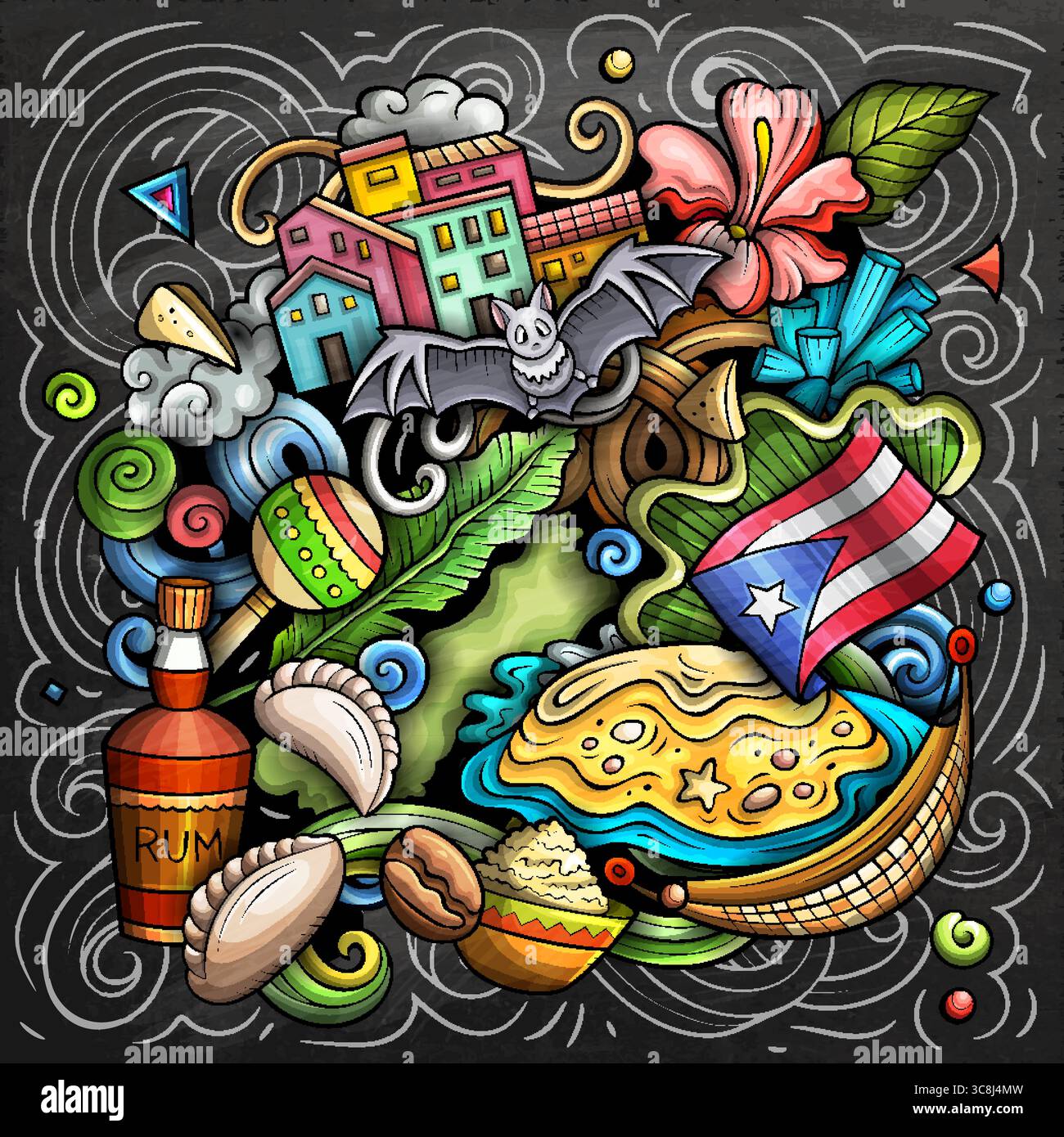 Urban cultural destination Stock Vector Images - Alamy