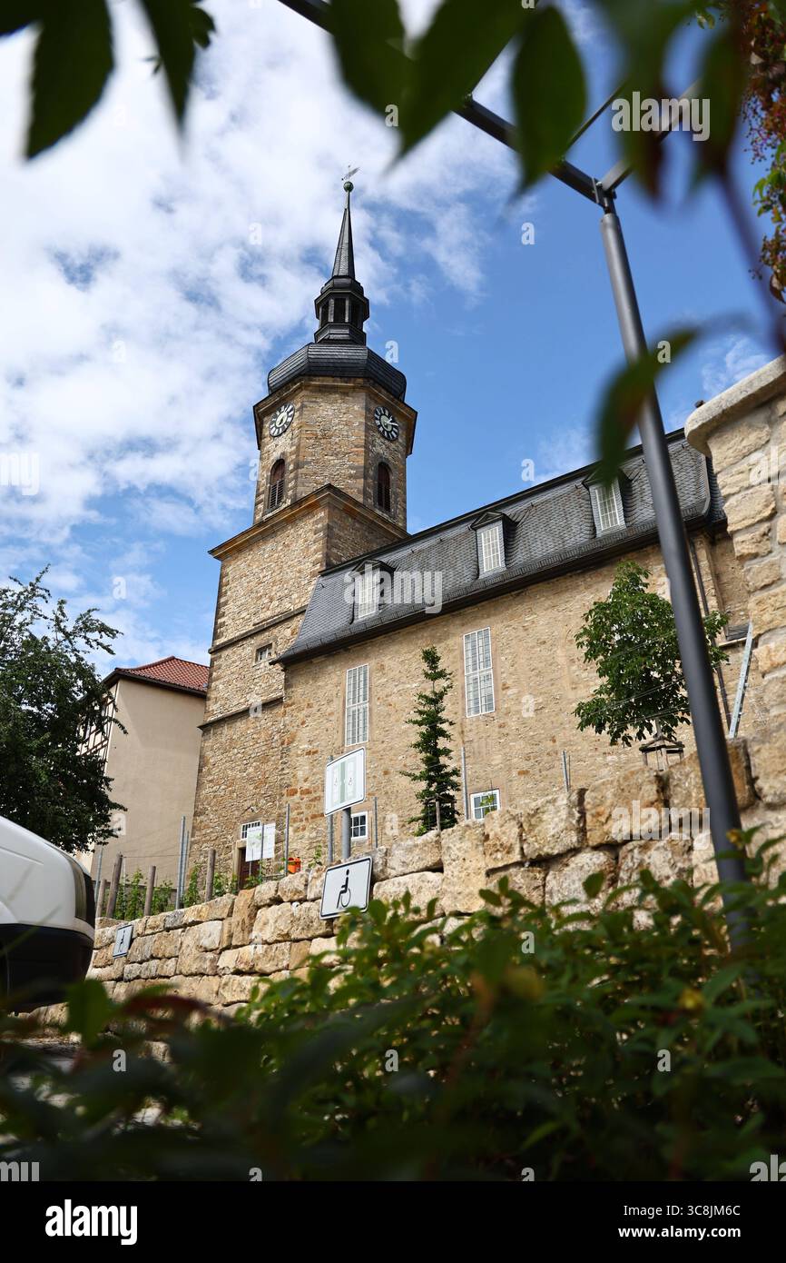 Bad Sulza 01.08.2025, Bad Sulza, Stadtkirche St.Mauritius *** Bad Sulza ...