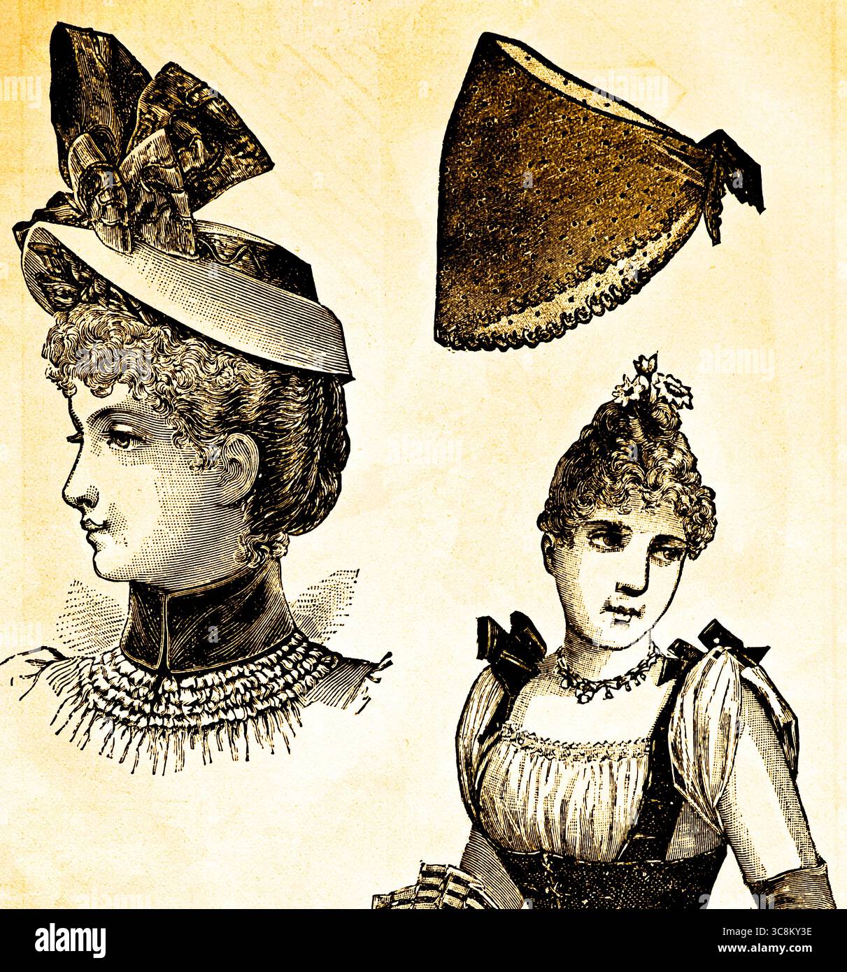 fashion, Victorian Era, England, Great Britain, historic illustration ...