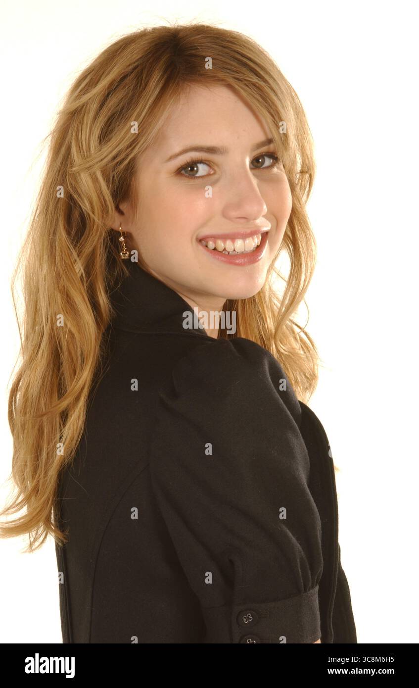Portraits of actress and singer Emma Roberts photographed in New York ...