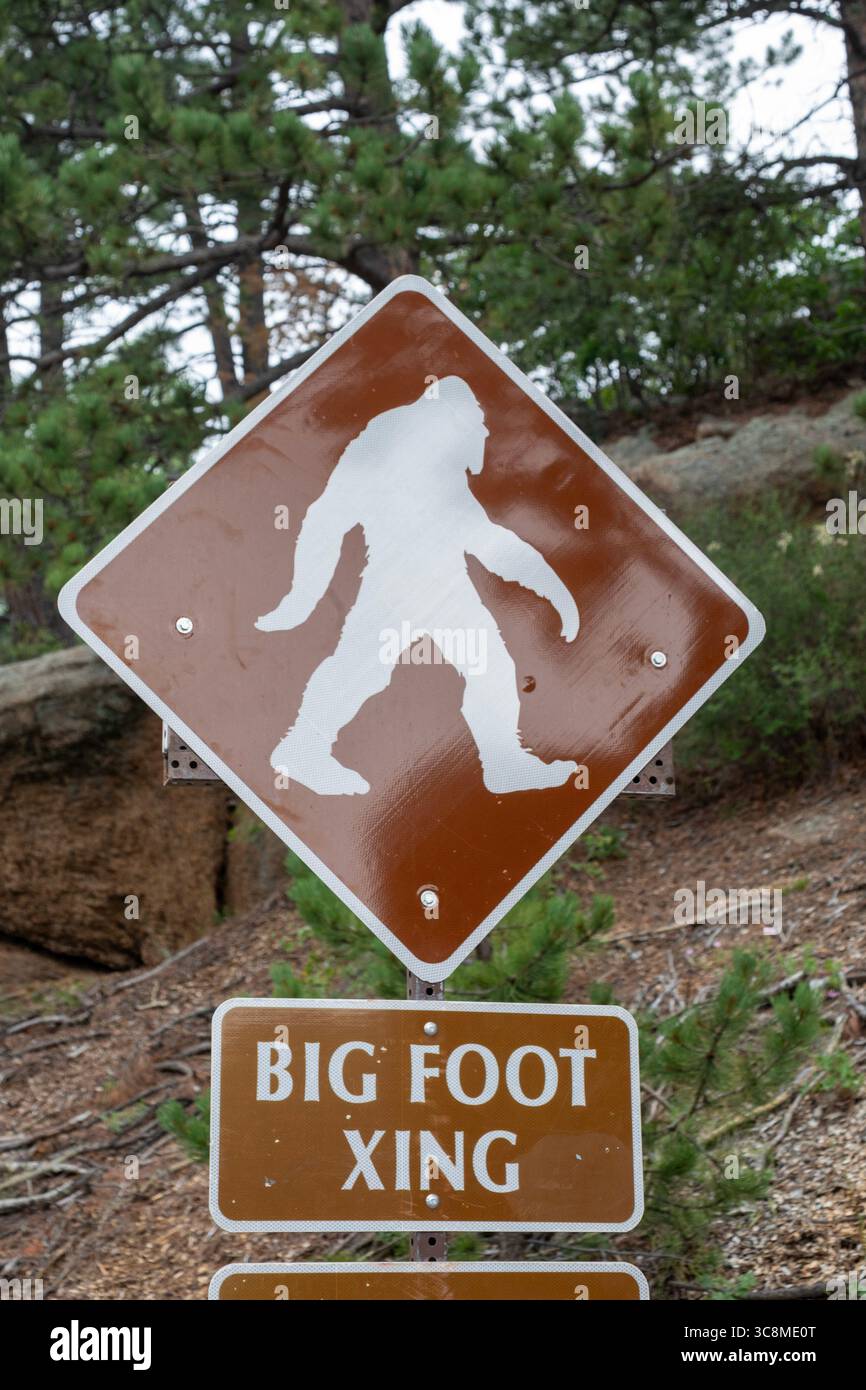 Sasquatch xing hi-res stock photography and images - Alamy