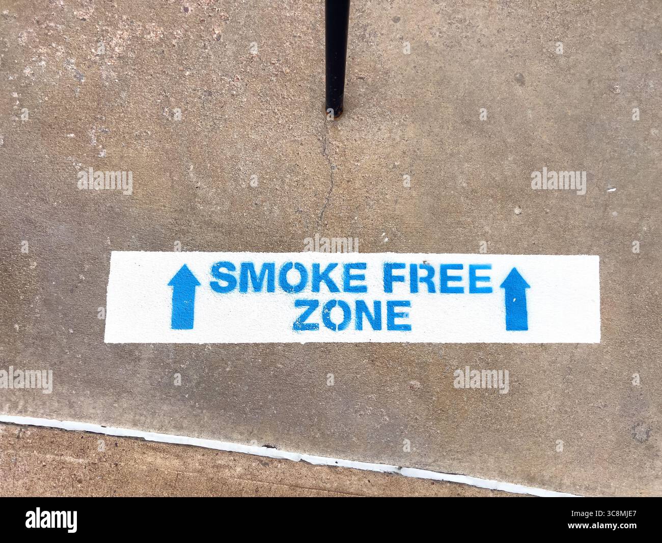 Tobacco free no smoking area zone hi-res stock photography and images ...