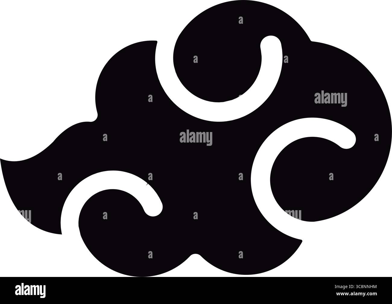 Japanese cloud pattern icon Cut Out Stock Images & Pictures - Alamy