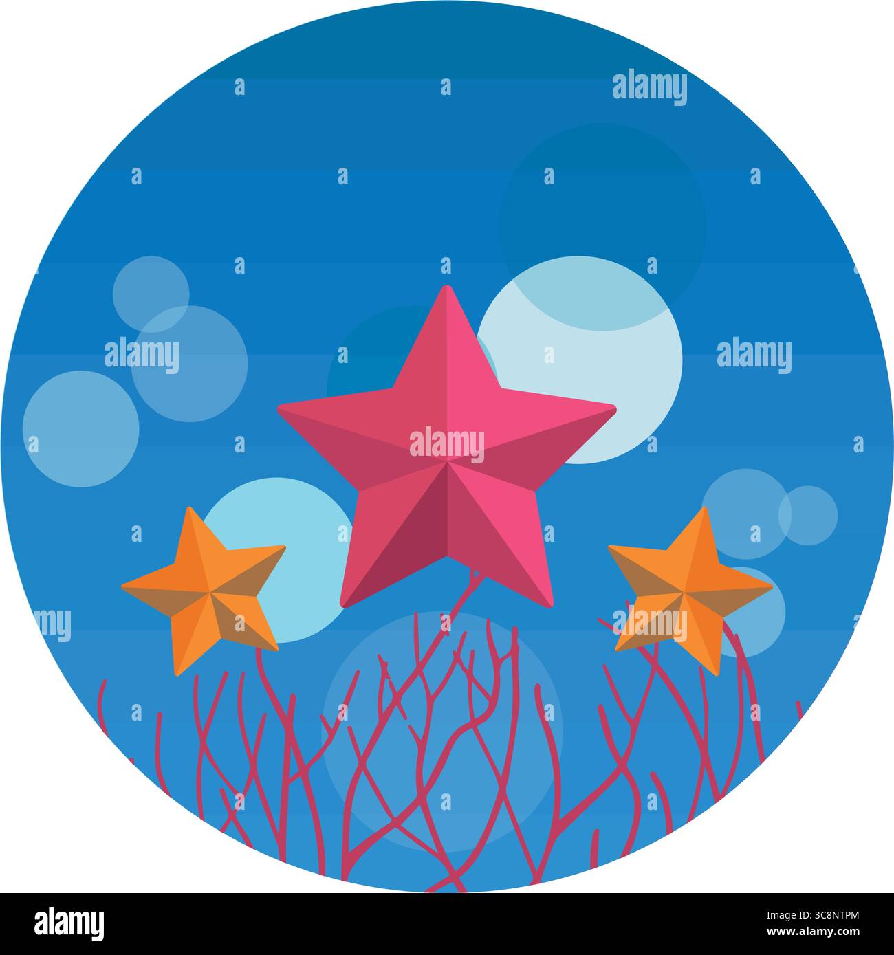 Underwater aquarium scene Cut Out Stock Images & Pictures - Alamy