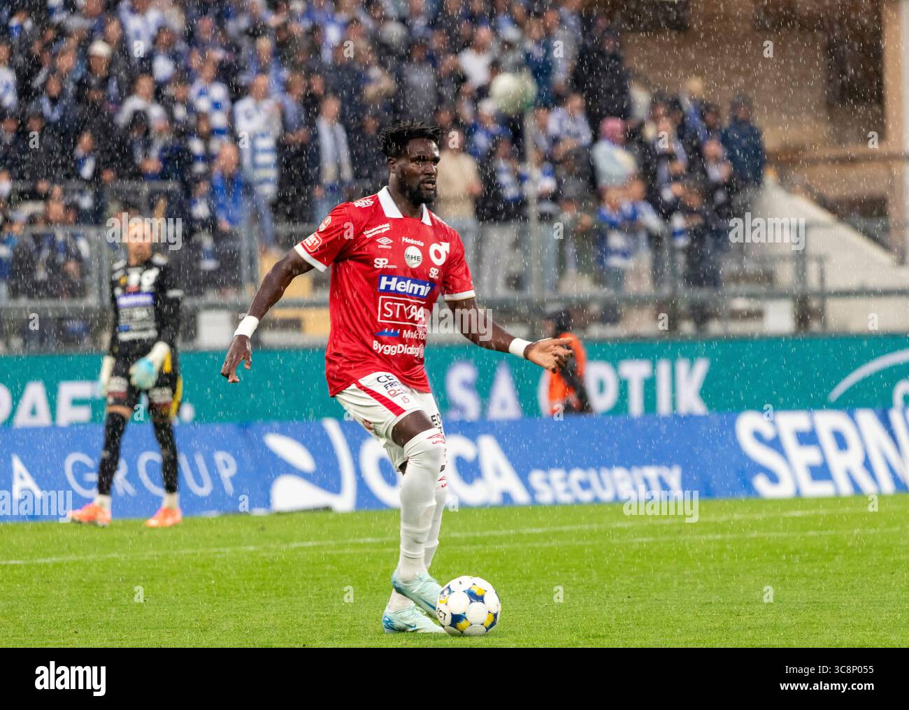 Gothenburg, Sweden. 4th Aug 2025. Moment in second half of match ...