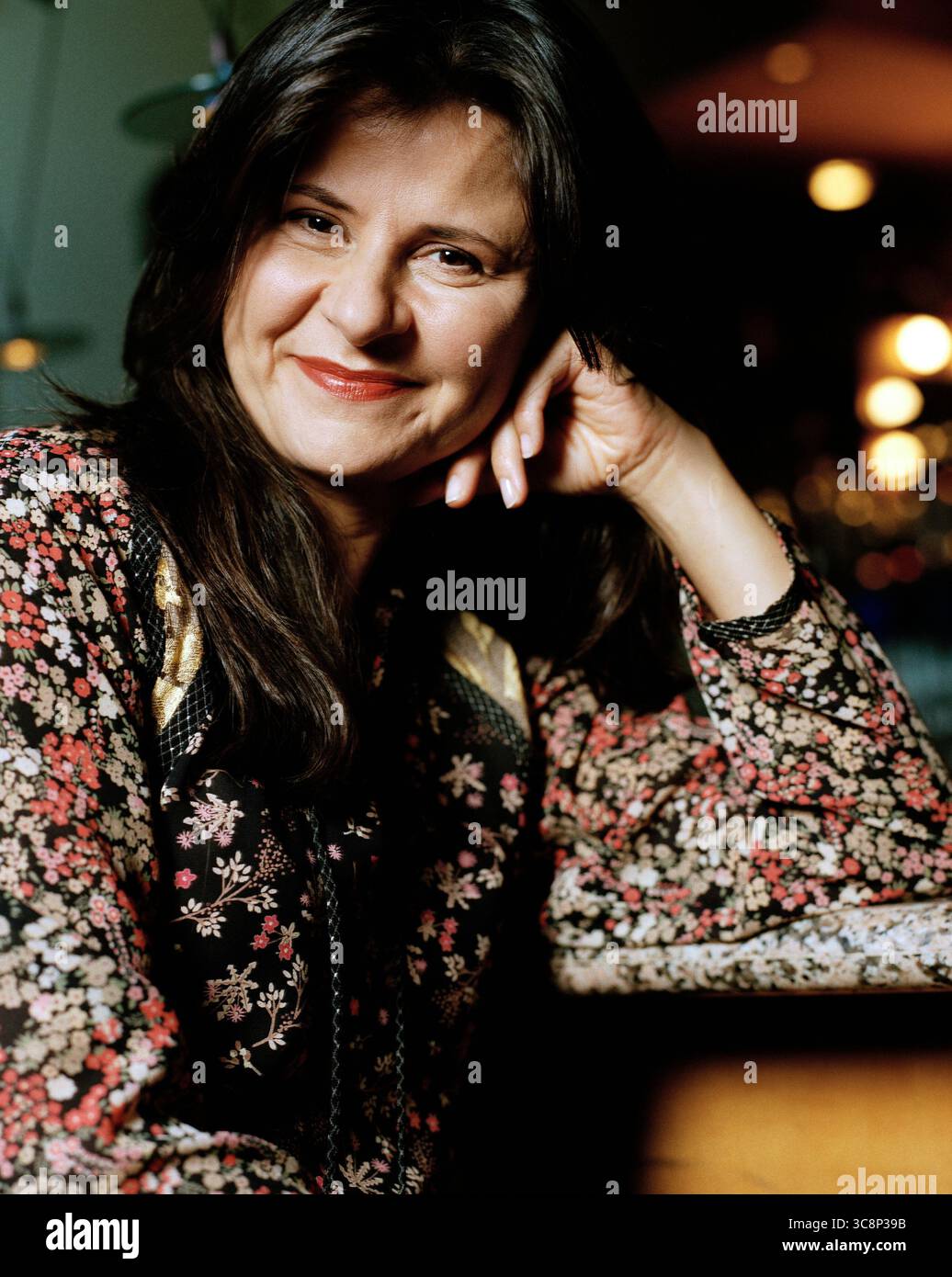 Portraits of the British Comedian, Singer, and Actress Tracey Ullman ...