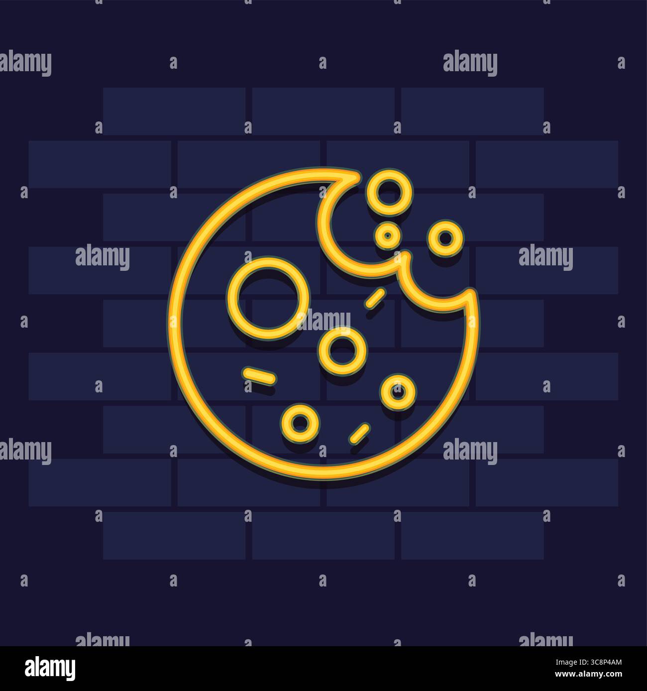 Bakery neon sign Stock Vector Images - Alamy