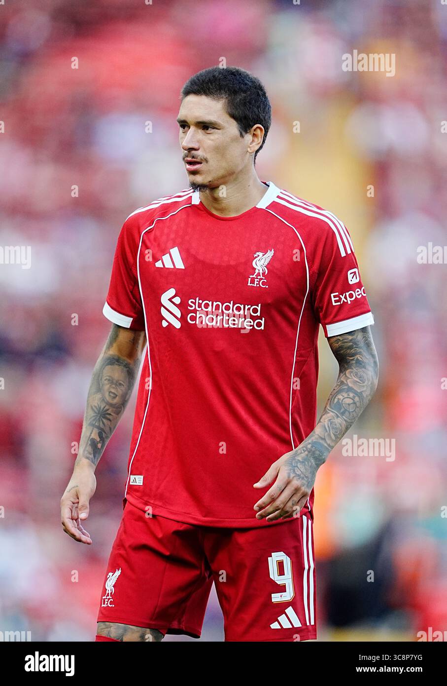 Liverpool's Darwin Nunez during the pre-season friendly match at ...