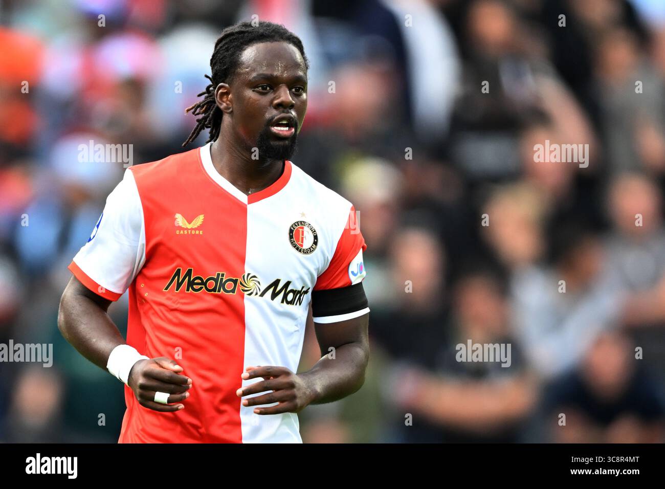 ROTTERDAM - Jordan Lotomba of Feyenoord during the friendly match ...