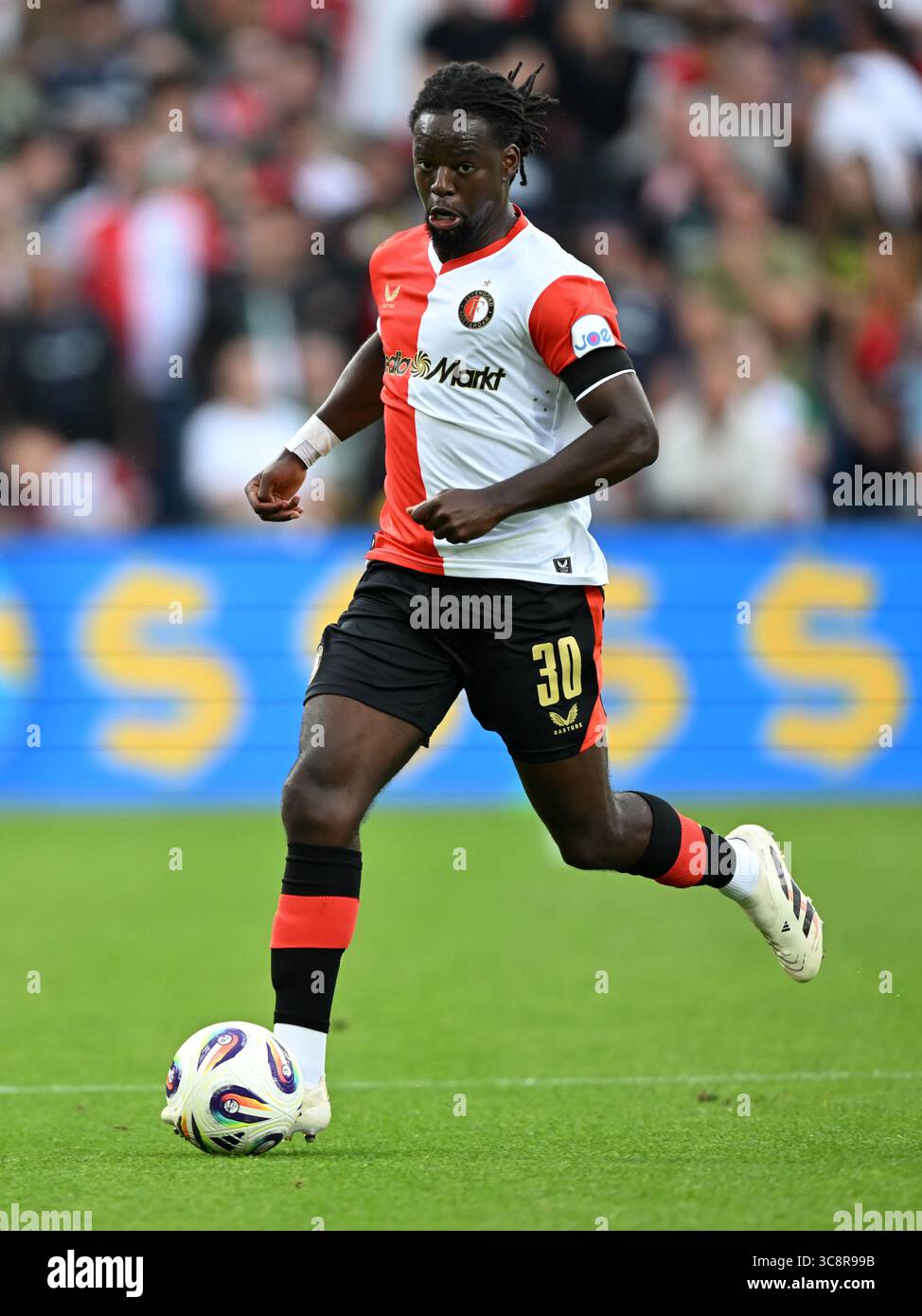 ROTTERDAM - Jordan Lotomba of Feyenoord during the friendly match ...