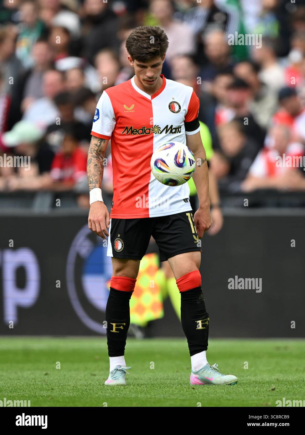 ROTTERDAM - Jordan Bos of Feyenoord during the friendly match between ...