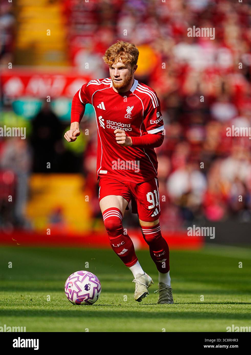 Liverpool's Luca Stephenson during the pre-season friendly match at Anfield, Liverpool. Picture ...