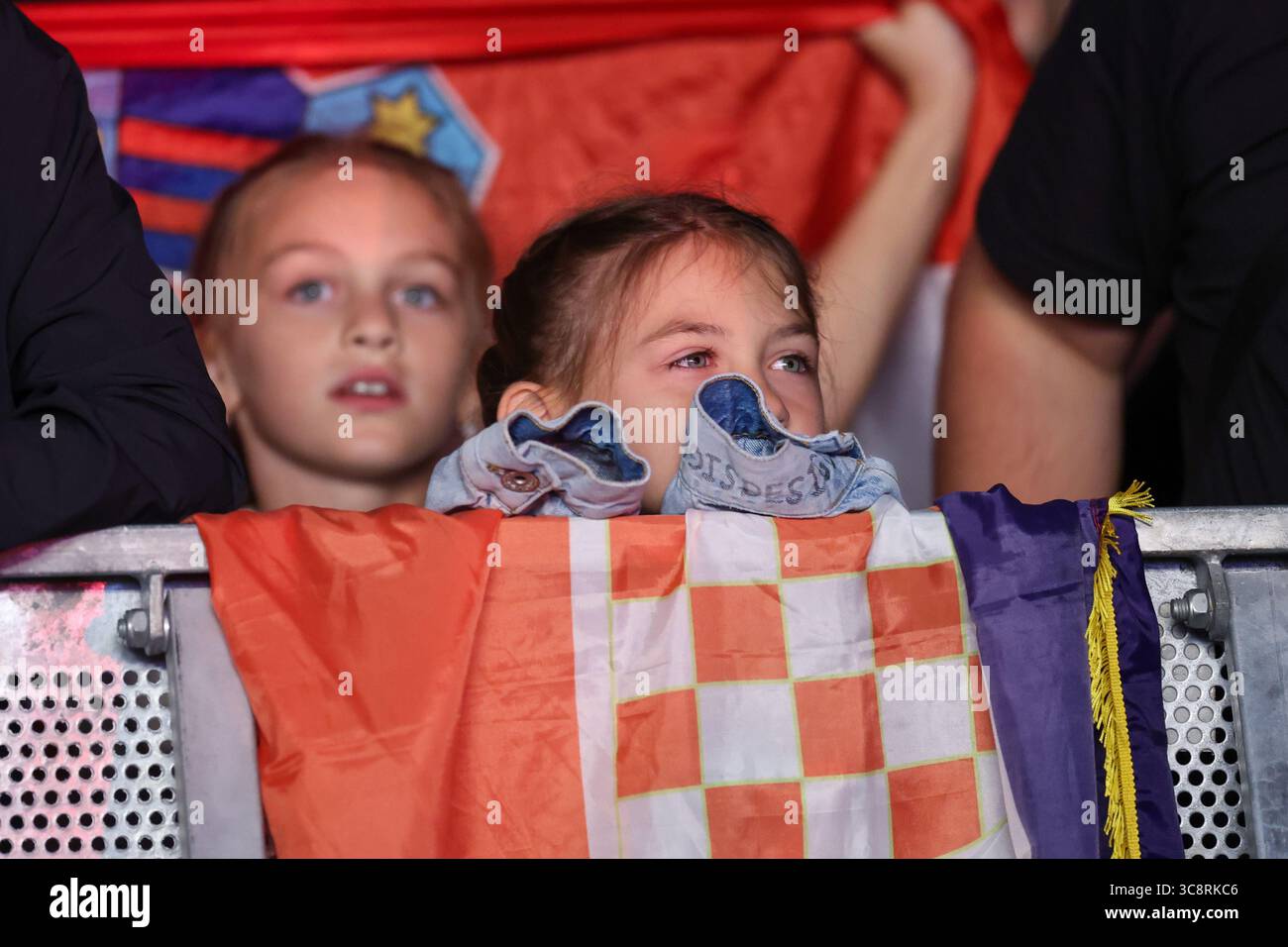 People enjoy the Marko Perkovic Thompson concert at Hipodrom in Sinj ...