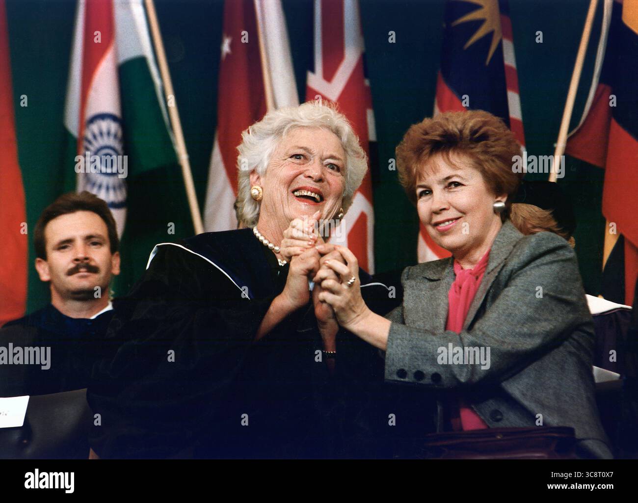 Barbara bush wellesley college hi-res stock photography and images - Alamy