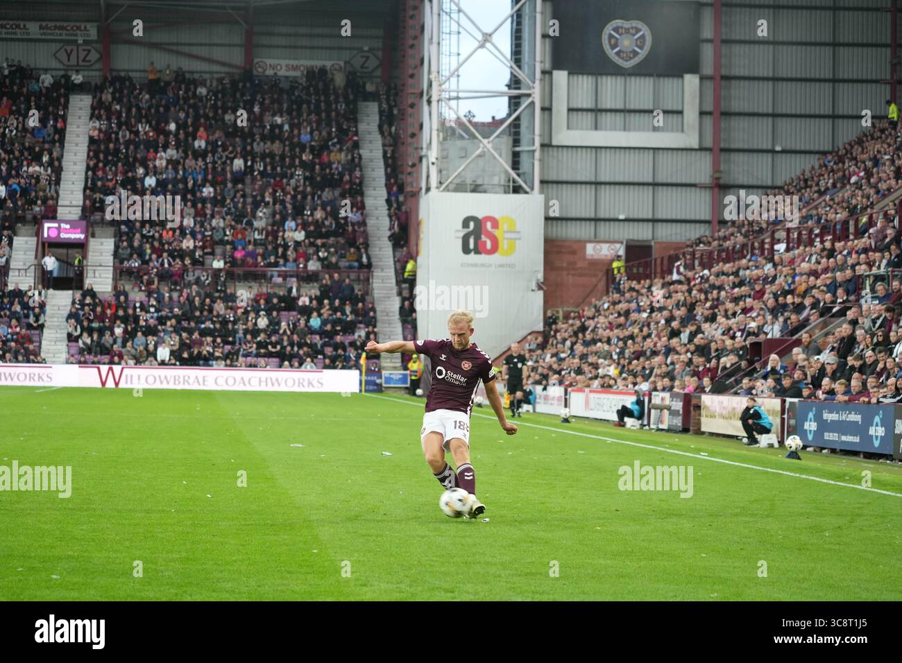 4th August 2025; Tynecastle Park, Edinburgh, Scotland: Scottish ...