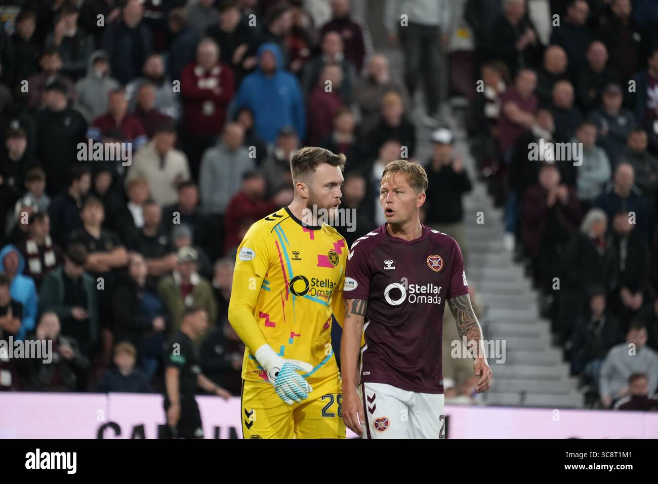 4th August 2025; Tynecastle Park, Edinburgh, Scotland: Scottish ...