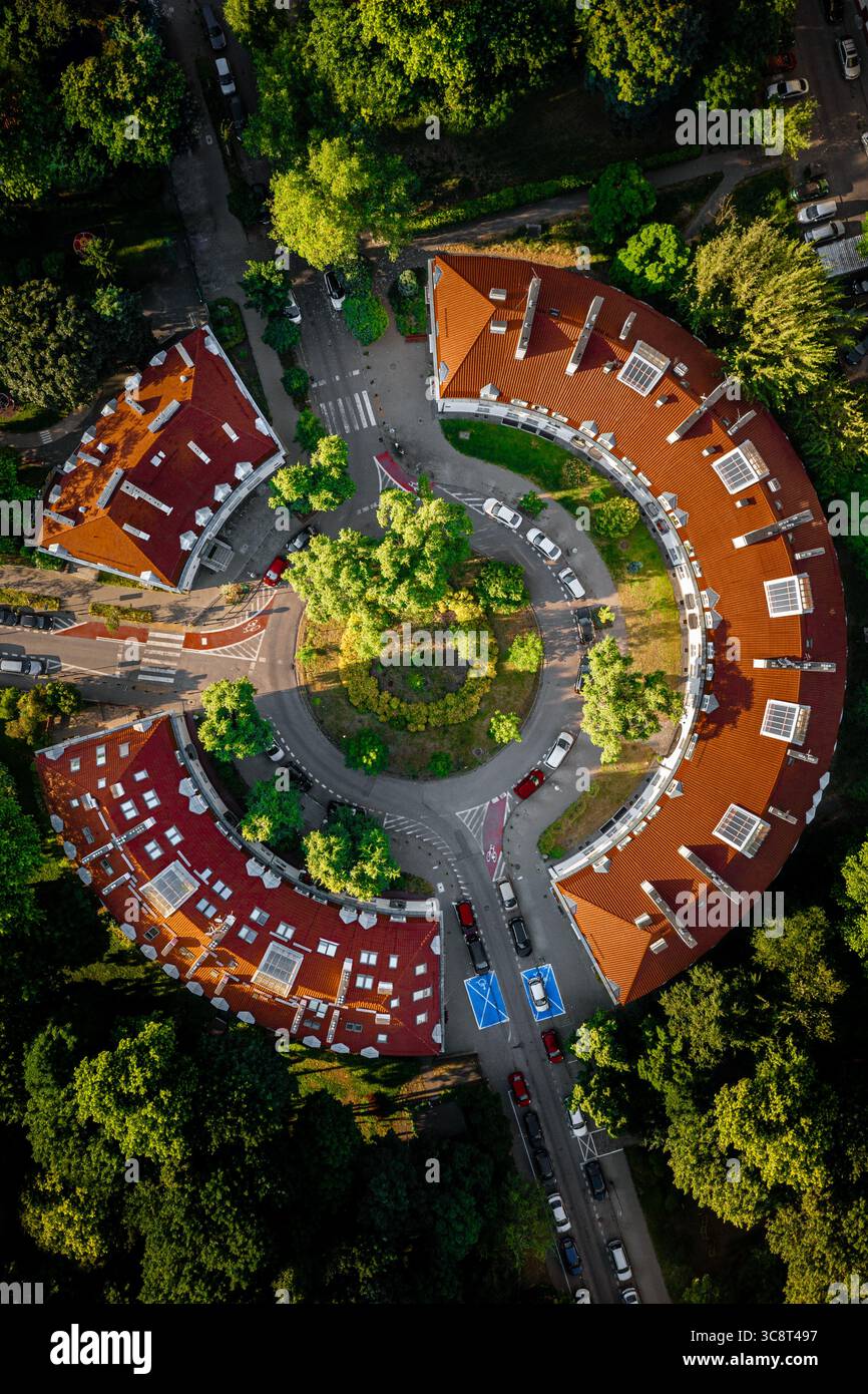 Unique semi circular design hi-res stock photography and images - Alamy
