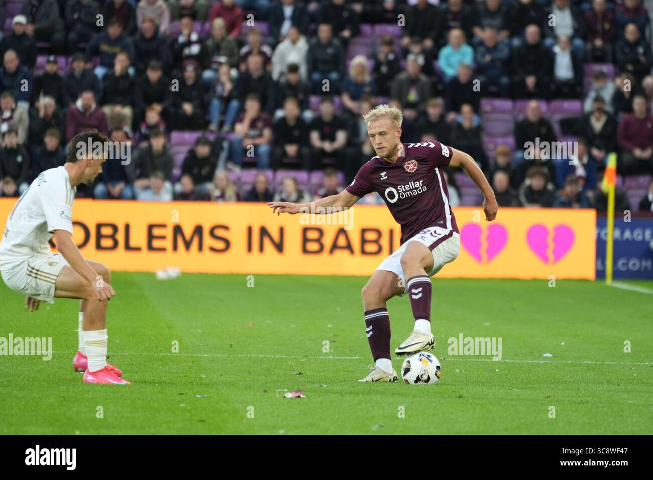4th August 2025; Tynecastle Park, Edinburgh, Scotland: Scottish ...
