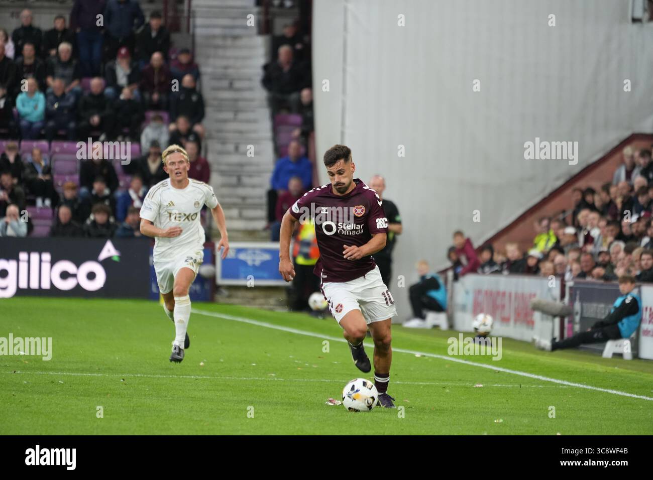 4th August 2025; Tynecastle Park, Edinburgh, Scotland: Scottish ...
