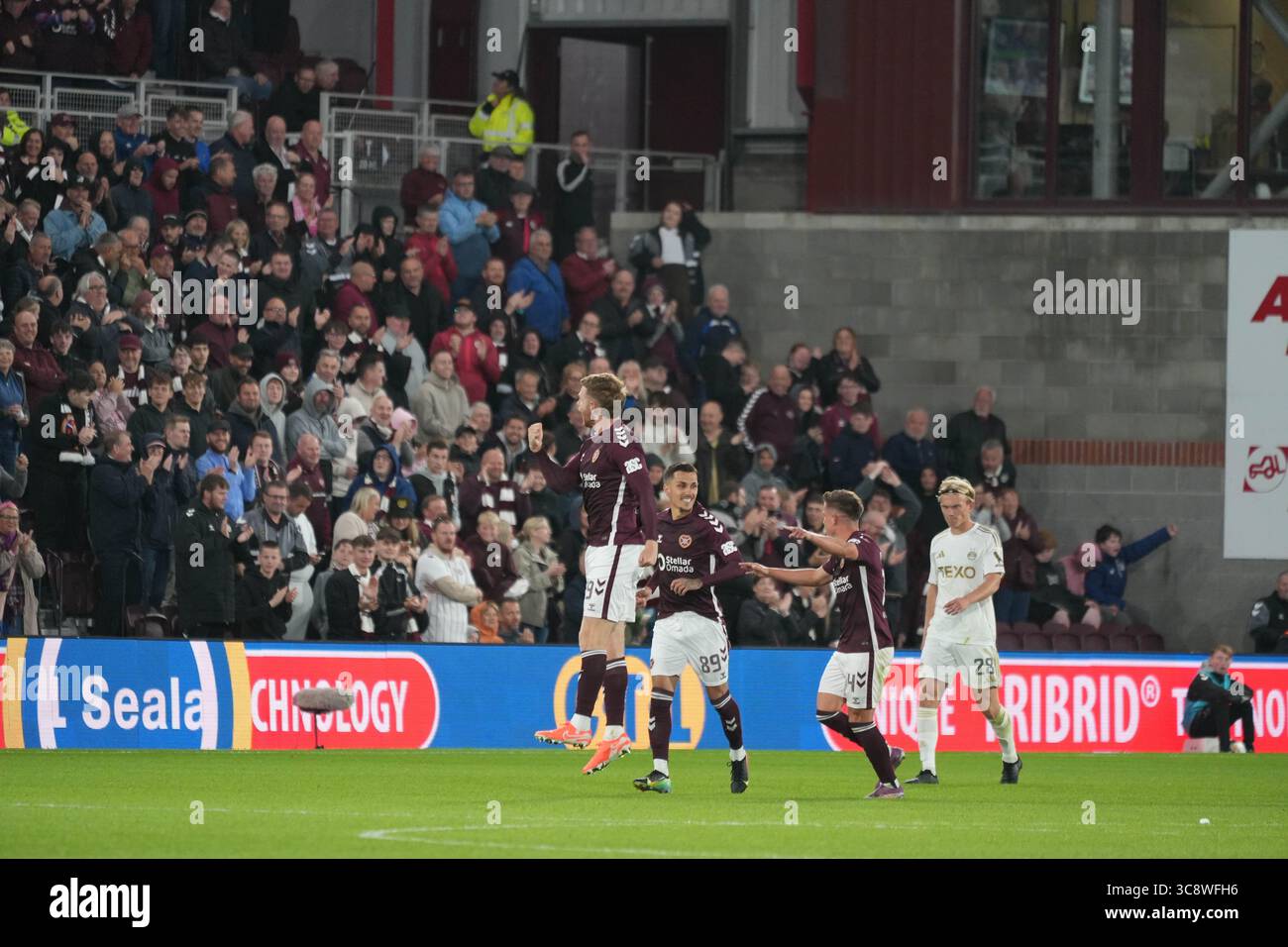 4th August 2025; Tynecastle Park, Edinburgh, Scotland: Scottish ...