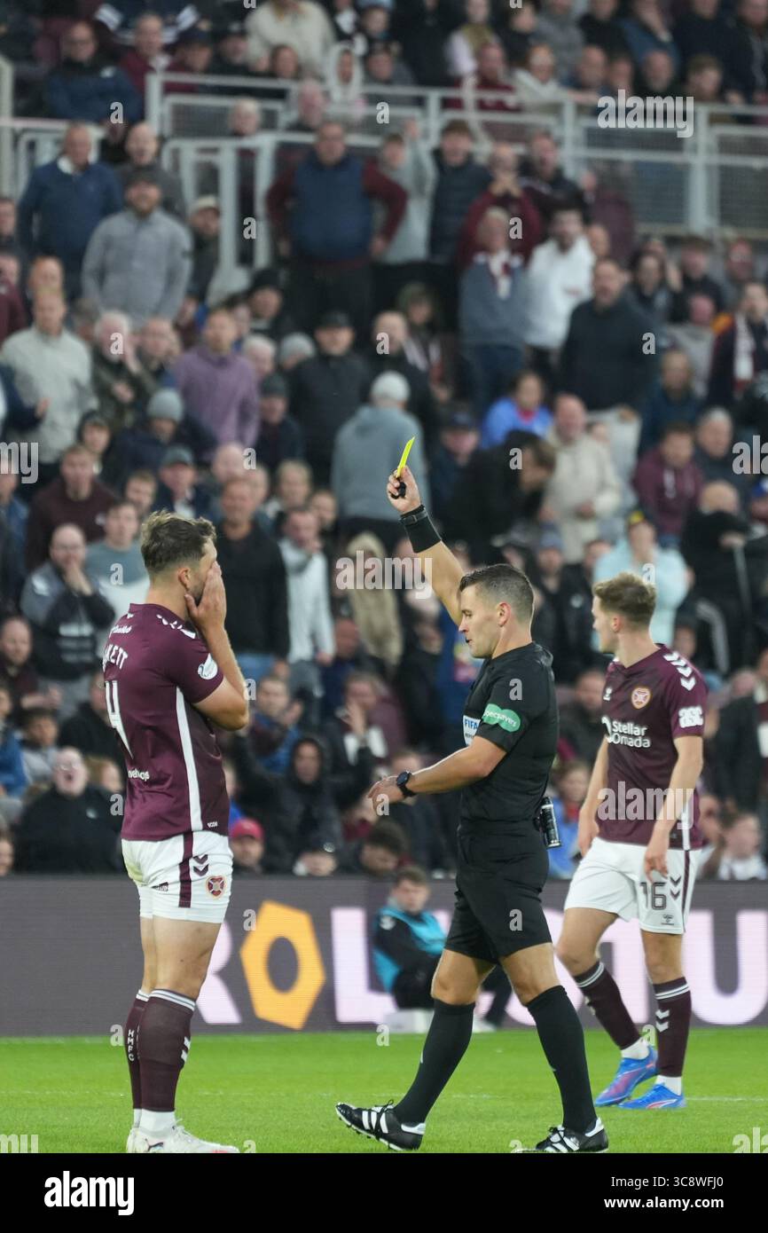 4th August 2025; Tynecastle Park, Edinburgh, Scotland: Scottish ...