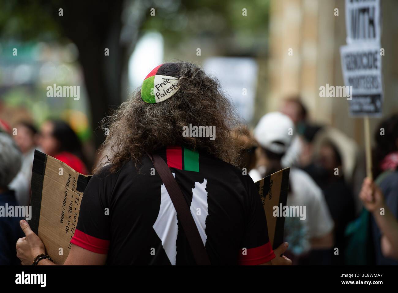 August 4, 2025: People participated during a BCG Day of Rage protest ...