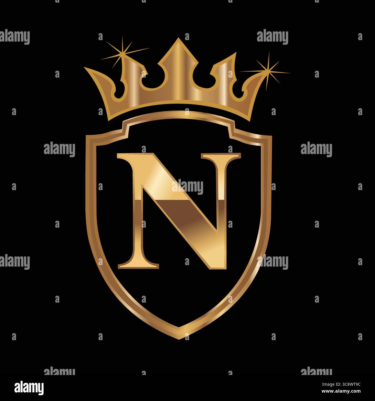 Premium luxurious emblem design Stock Vector Images - Alamy