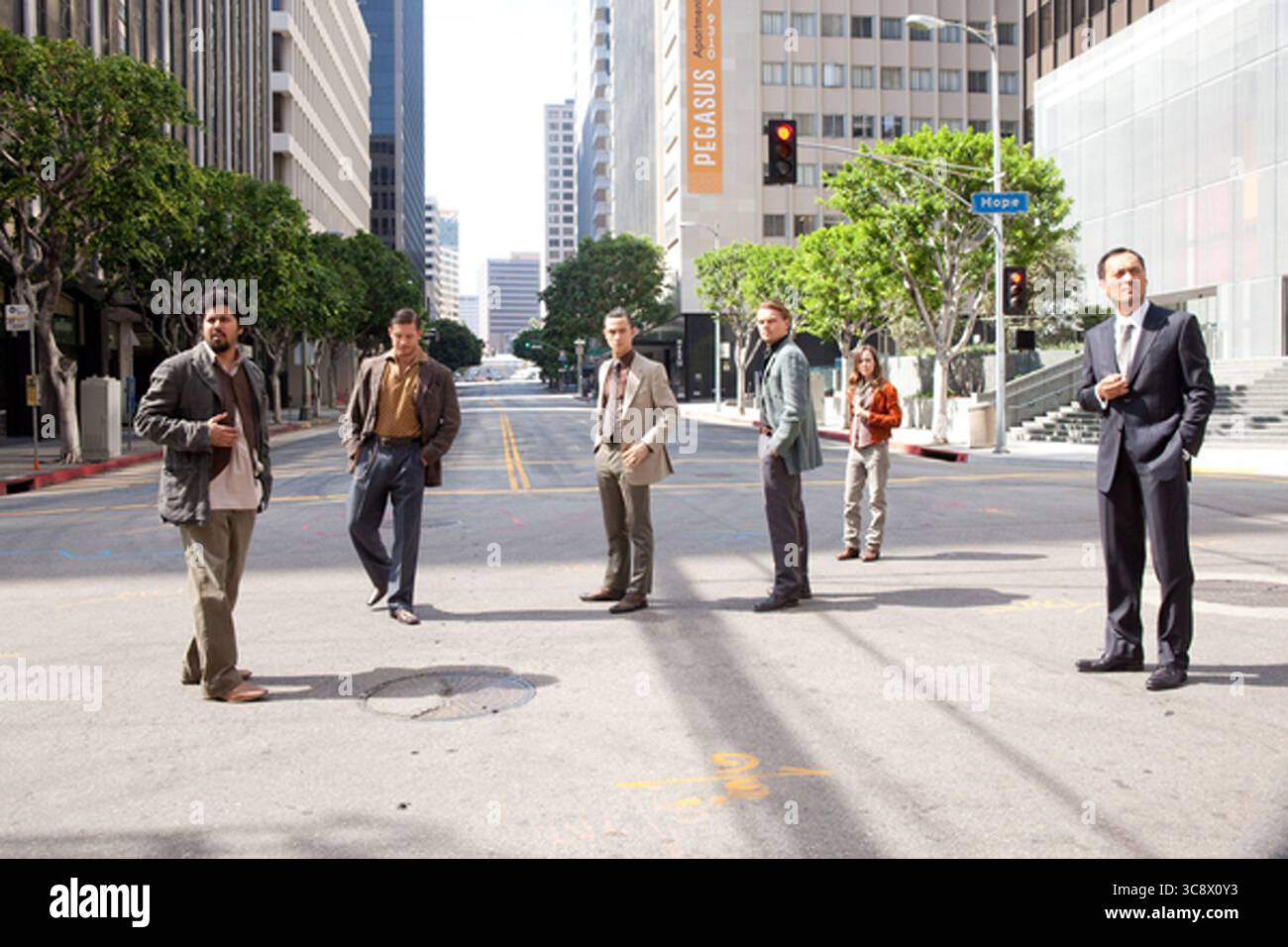 DILEEP RAO, TOM HARDY, JOSEPH GORDON-LEVITT, LEONARDO DiCAPRIO, ELLEN ...
