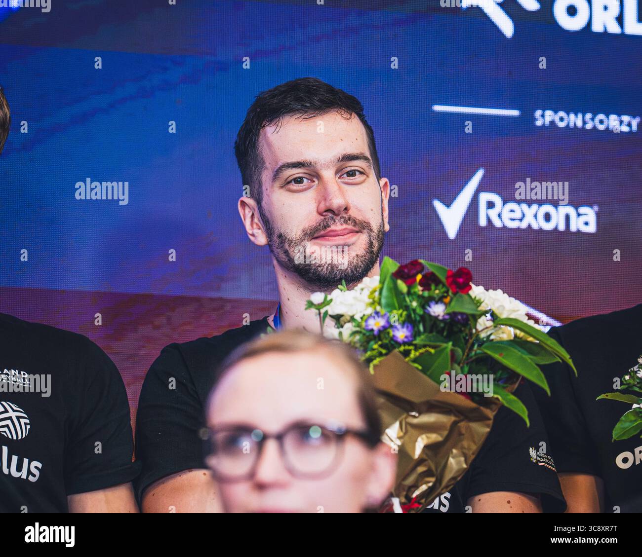 Warsaw, Poland. 04 Aug 2025. The Polish men's national volleyball team ...