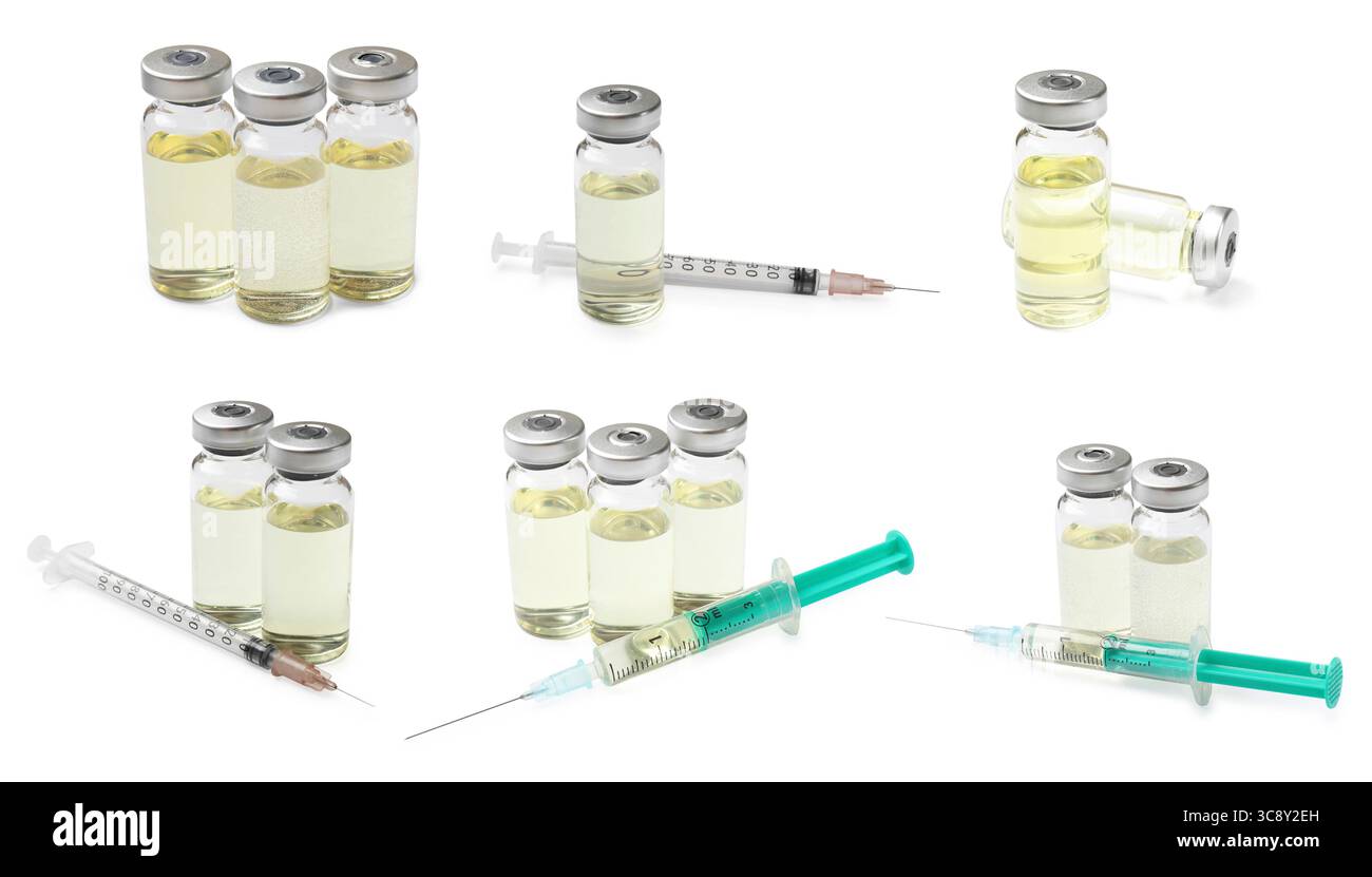 Covid vials and syringes Cut Out Stock Images & Pictures - Alamy