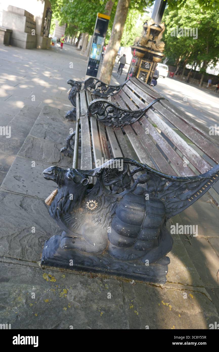 London, England, United Kingdom 2nd June 2025 Camel Bench on Victoria ...