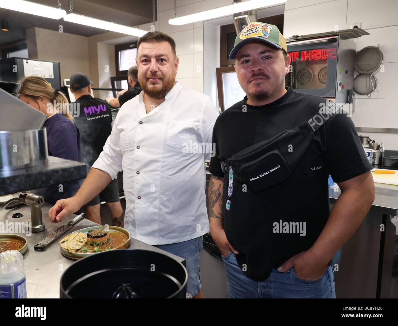 Tokio Hotel Drummer besucht Chemnitz 02.08.2025, Chemnitz ...