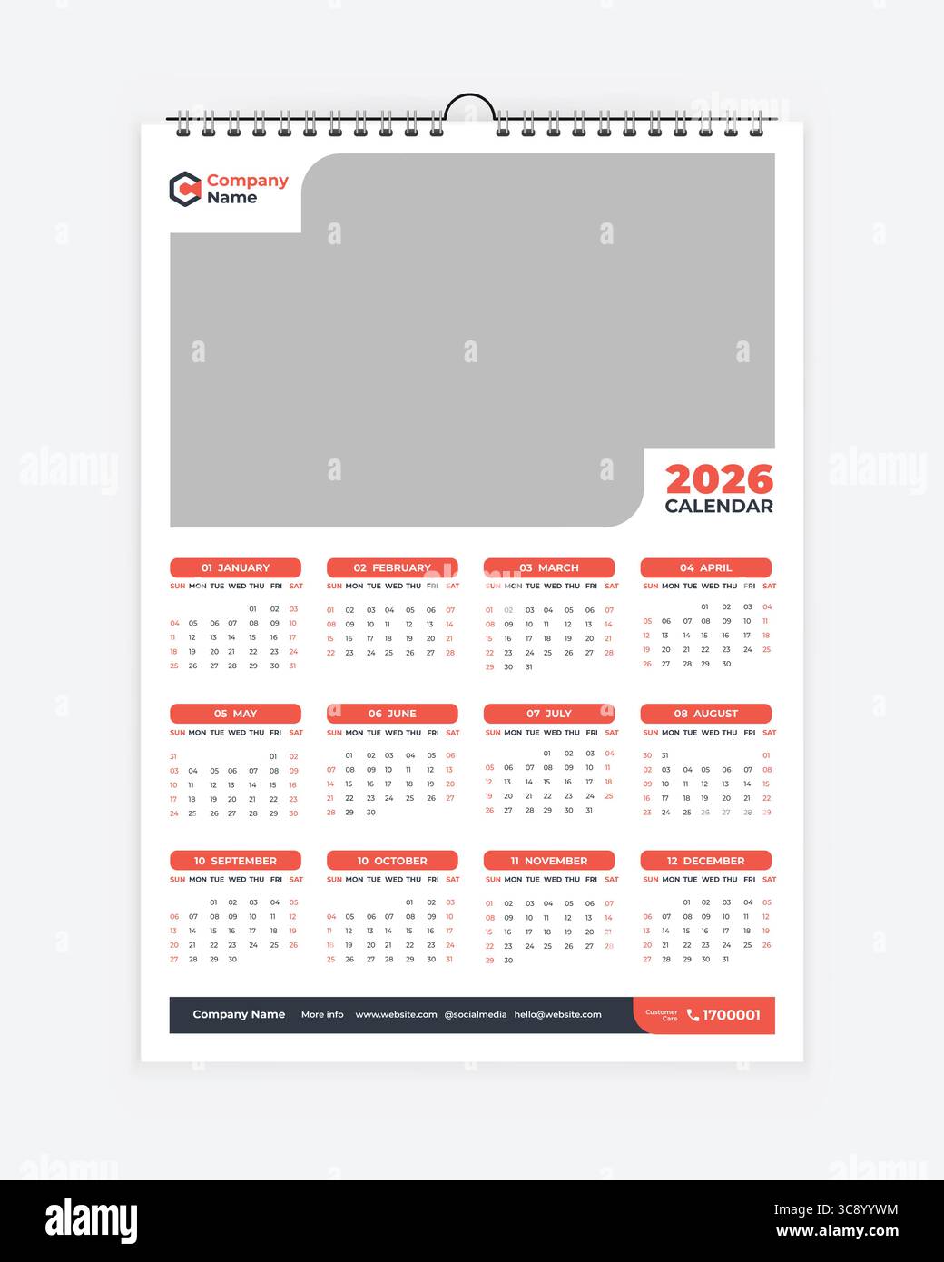 2026 november calendar monthly hi-res stock photography and images - Alamy