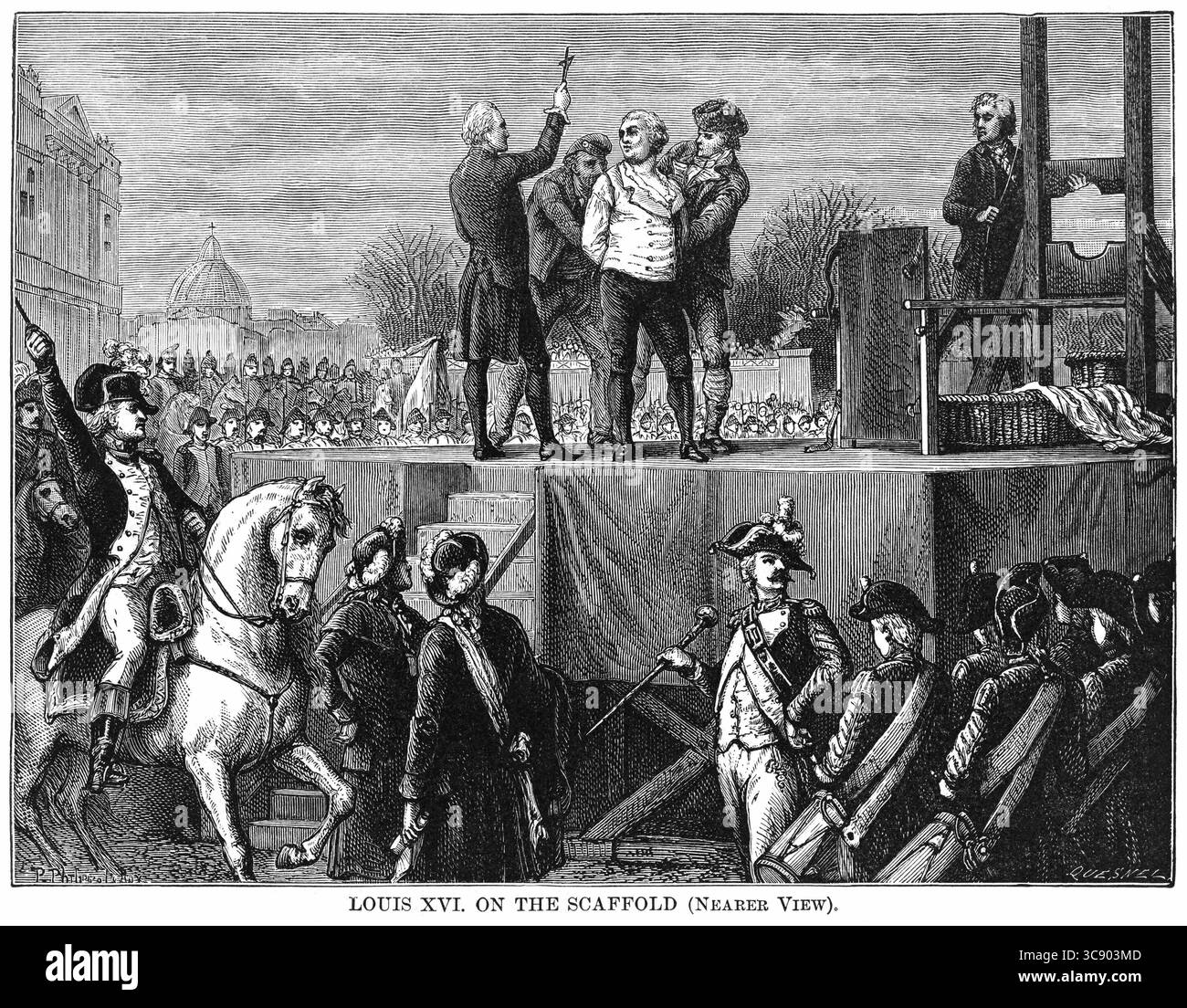 Beheading scaffold 19th century hi-res stock photography and images - Alamy