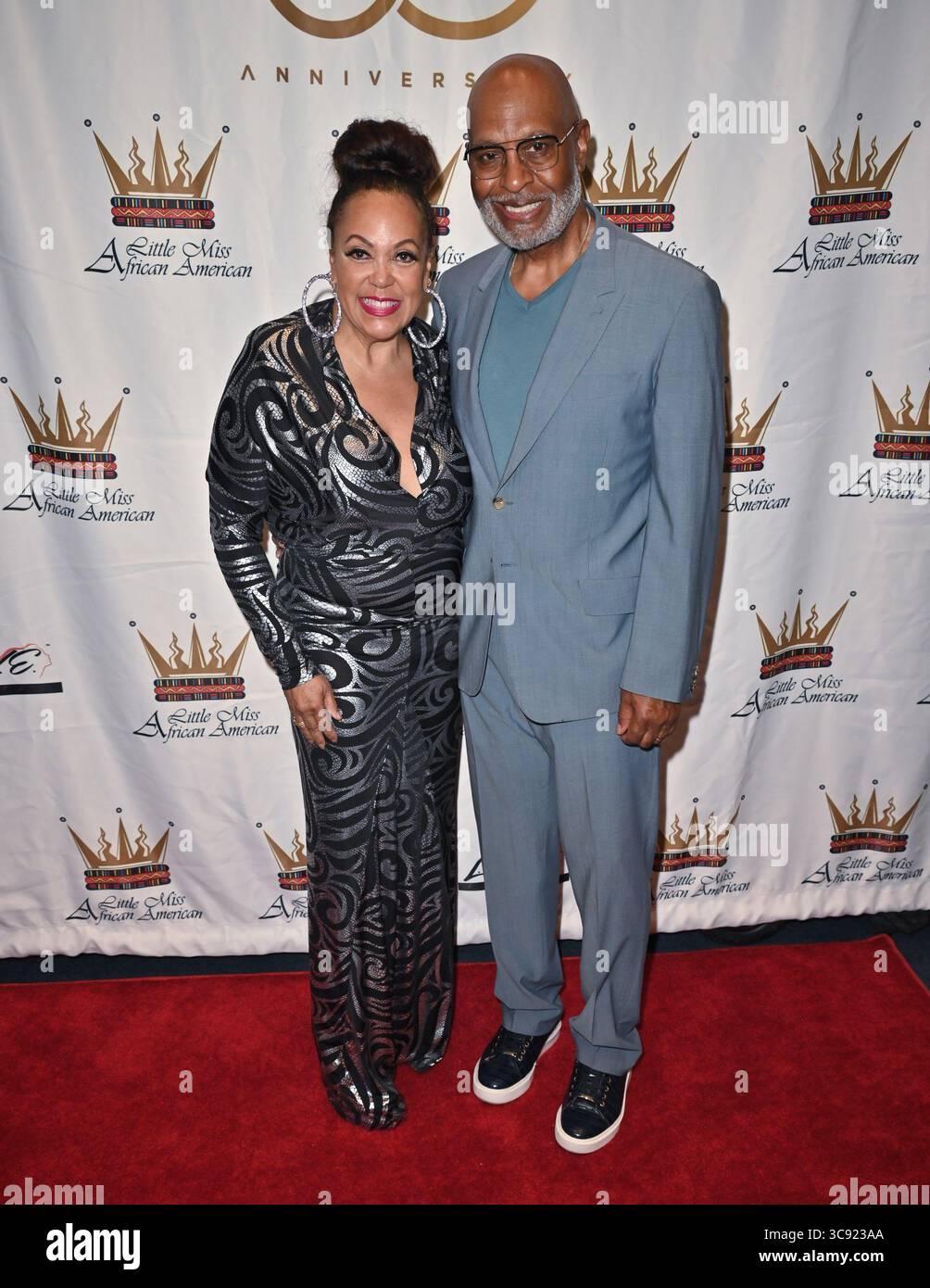 Lisa Ruffin, James Pickens Jr. at arrivals for Little Miss African ...