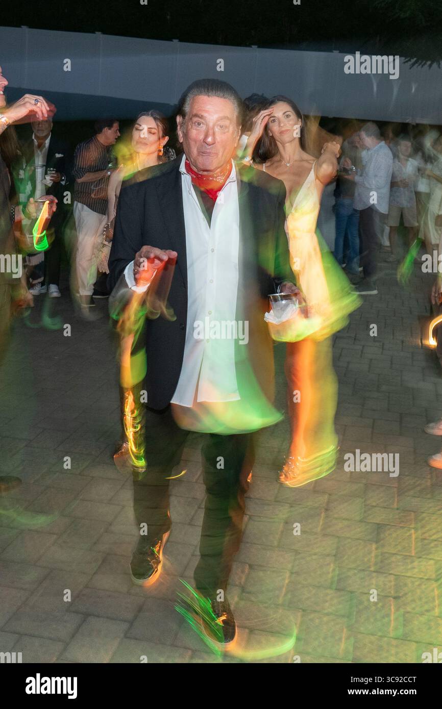 attends Dr David Shusterman's birthday party at a private residence in ...