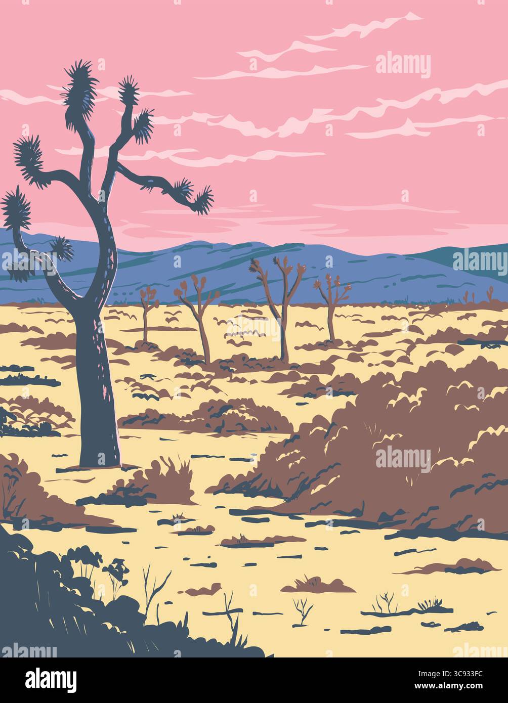 The palm valley Stock Vector Images - Alamy