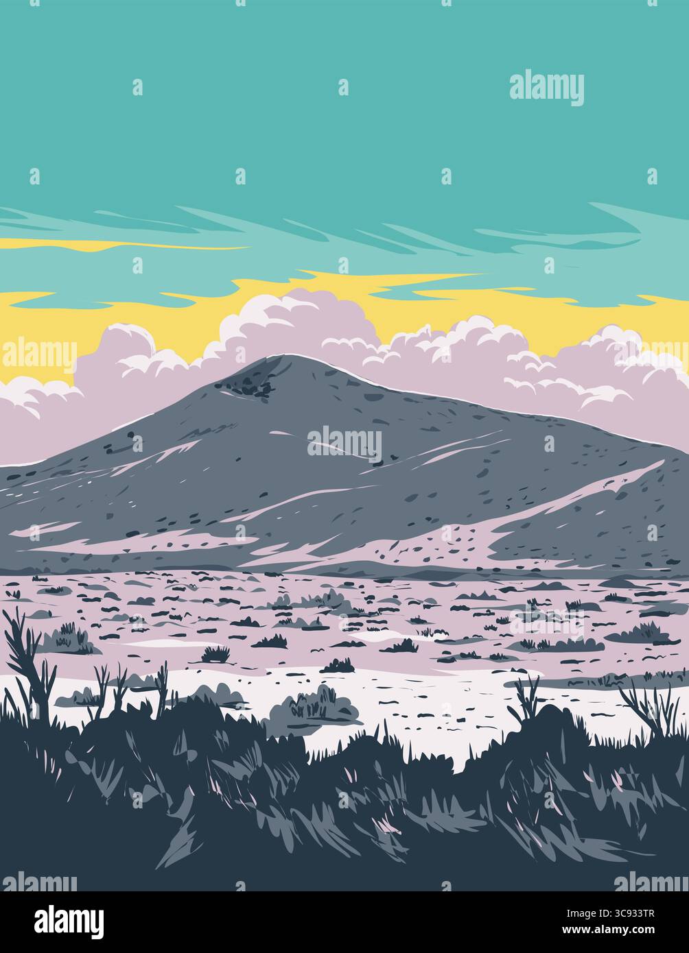 Parks mountains Stock Vector Images - Alamy