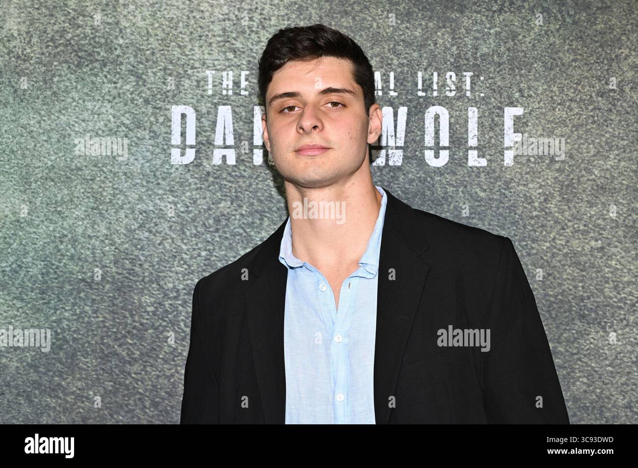 Justin Lupo attends the premiere of "The Terminal List: Dark Wolf" at ...